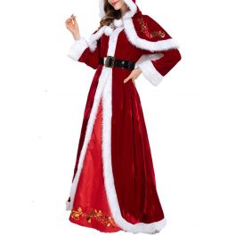 Women Xmas Santa Claus Dress Up Costumes Dress Sets